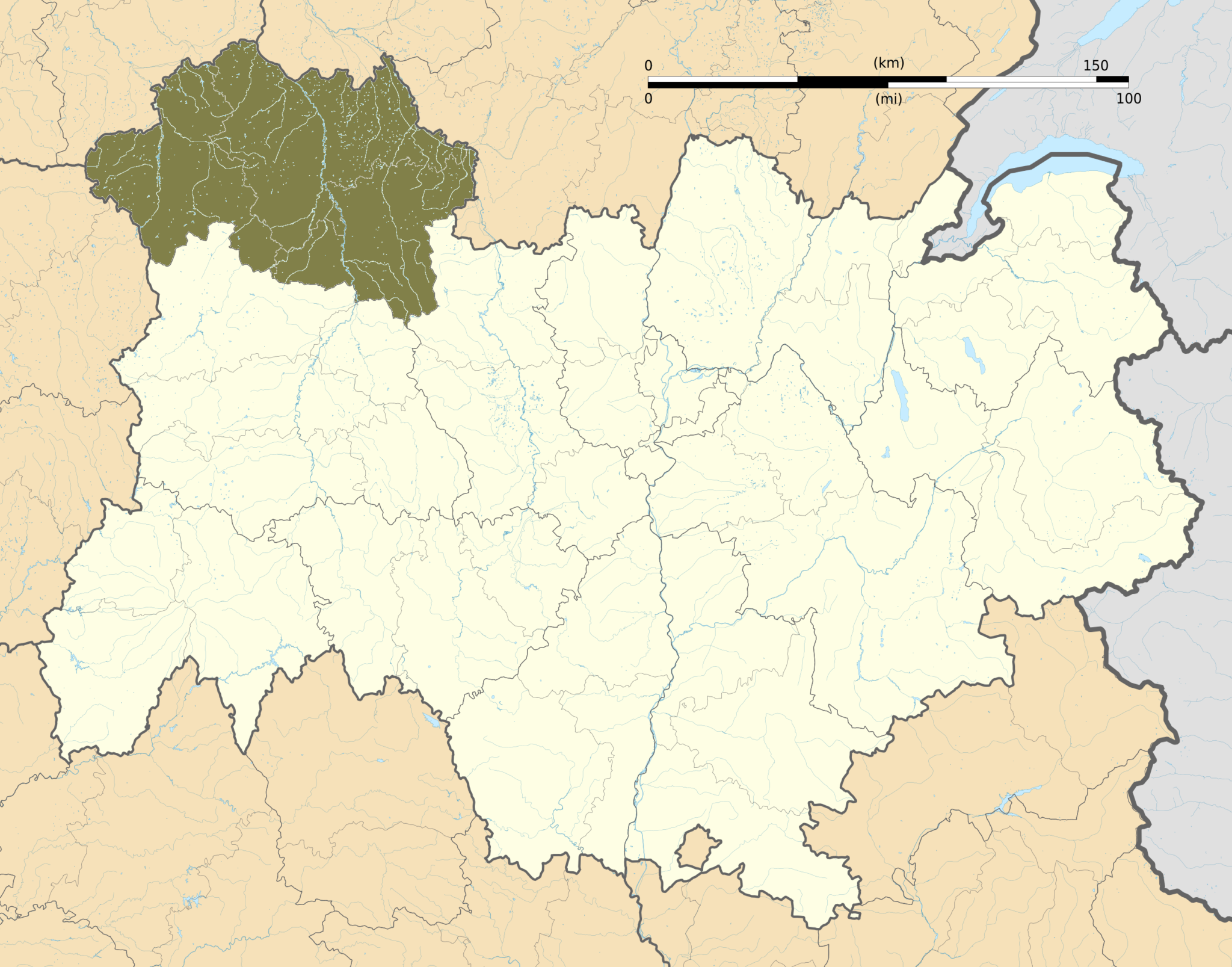 Où se trouve le département de l'Allier