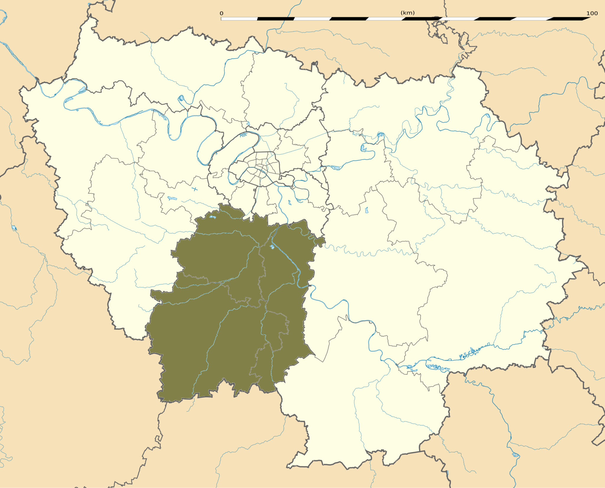 Où se trouve le département de l'Essonne
