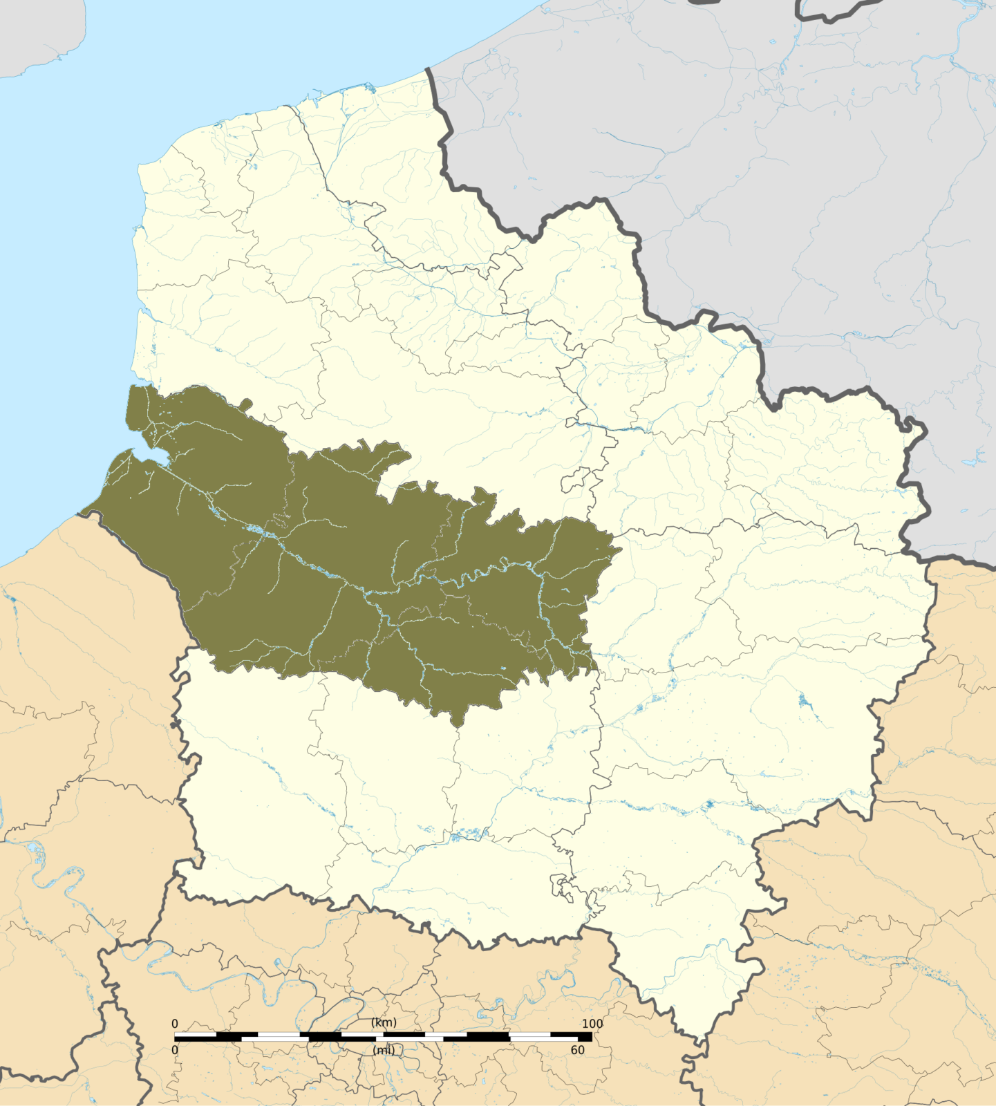Où se trouve le département de la Somme