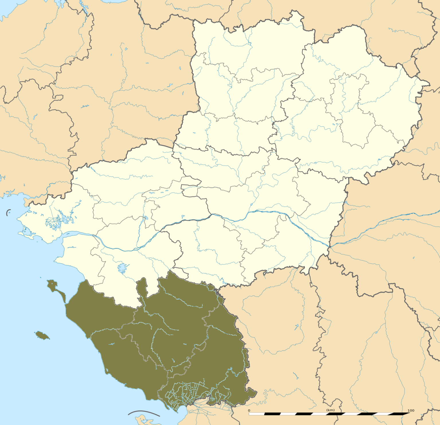 Où se trouve le département de la Vendée