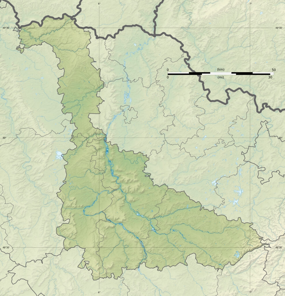 Carte vierge de Meurthe-et-Moselle Carte vierge de Meurthe-et-Moselle