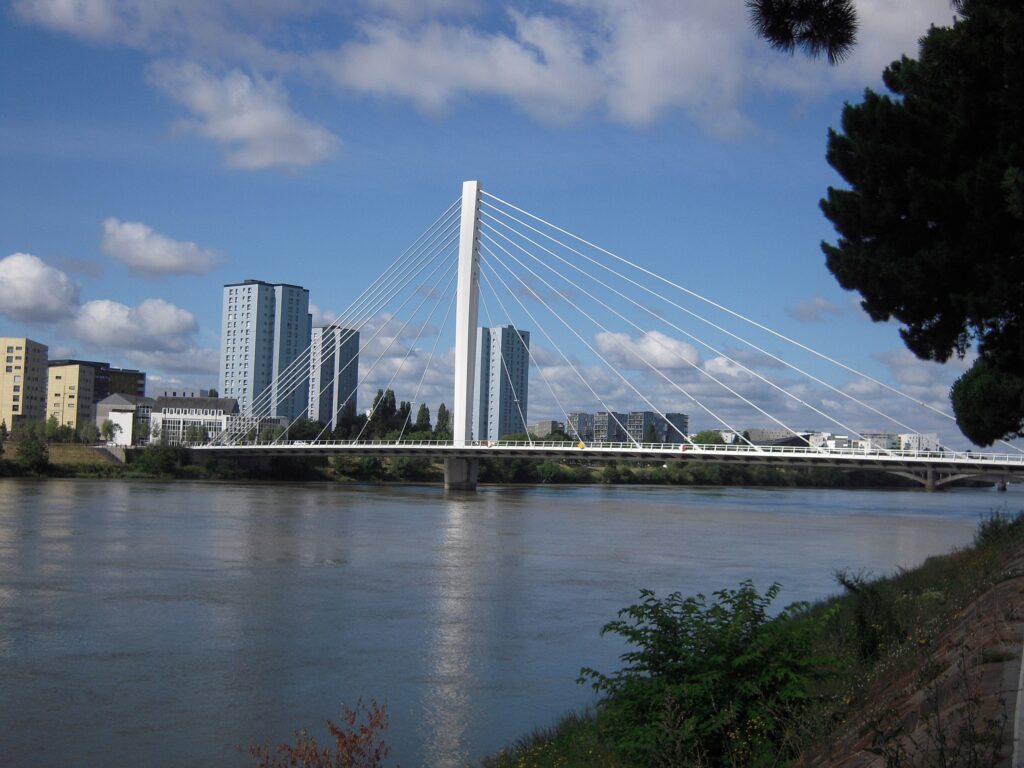 Carte des quartiers de Nantes