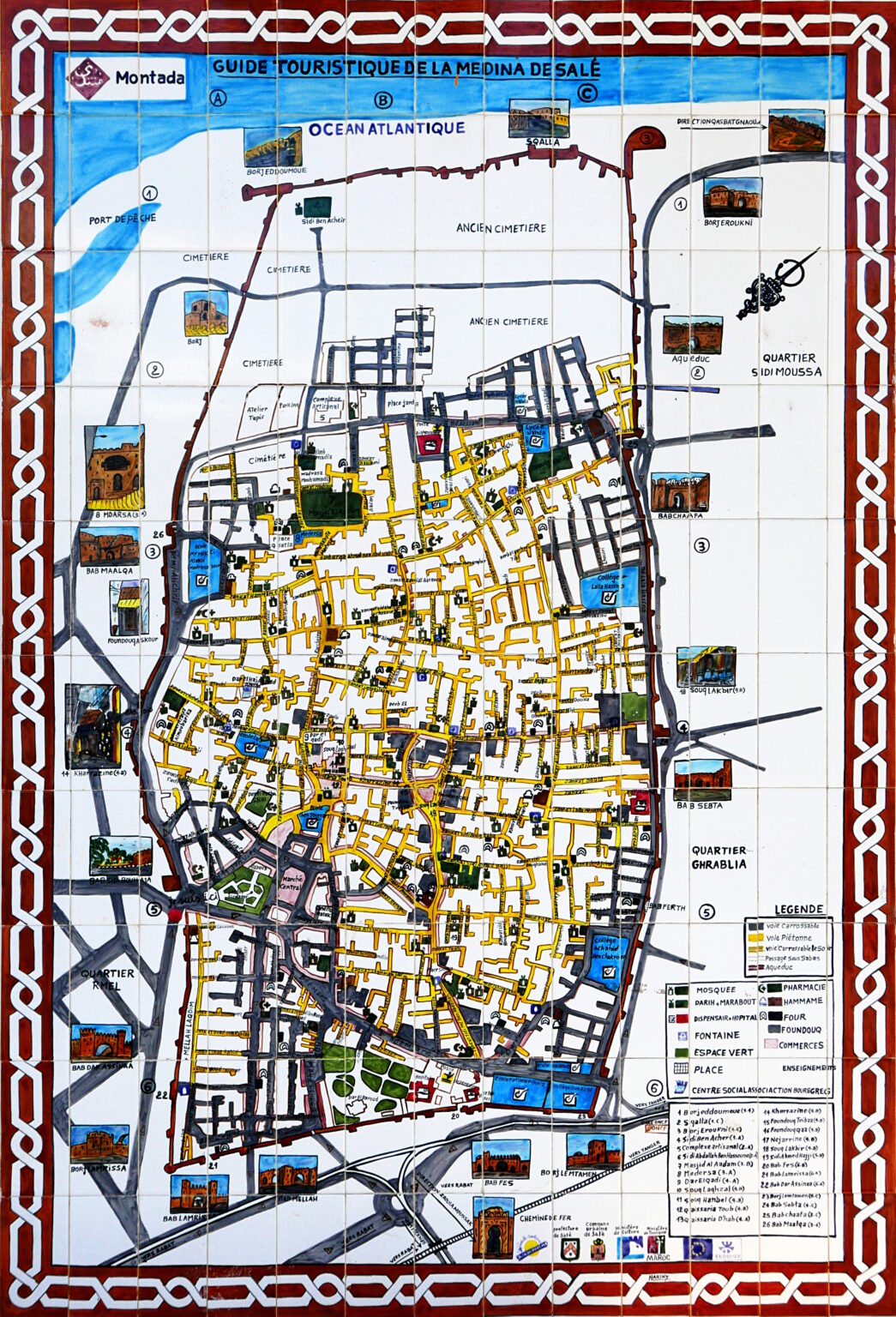 Carte de Salé