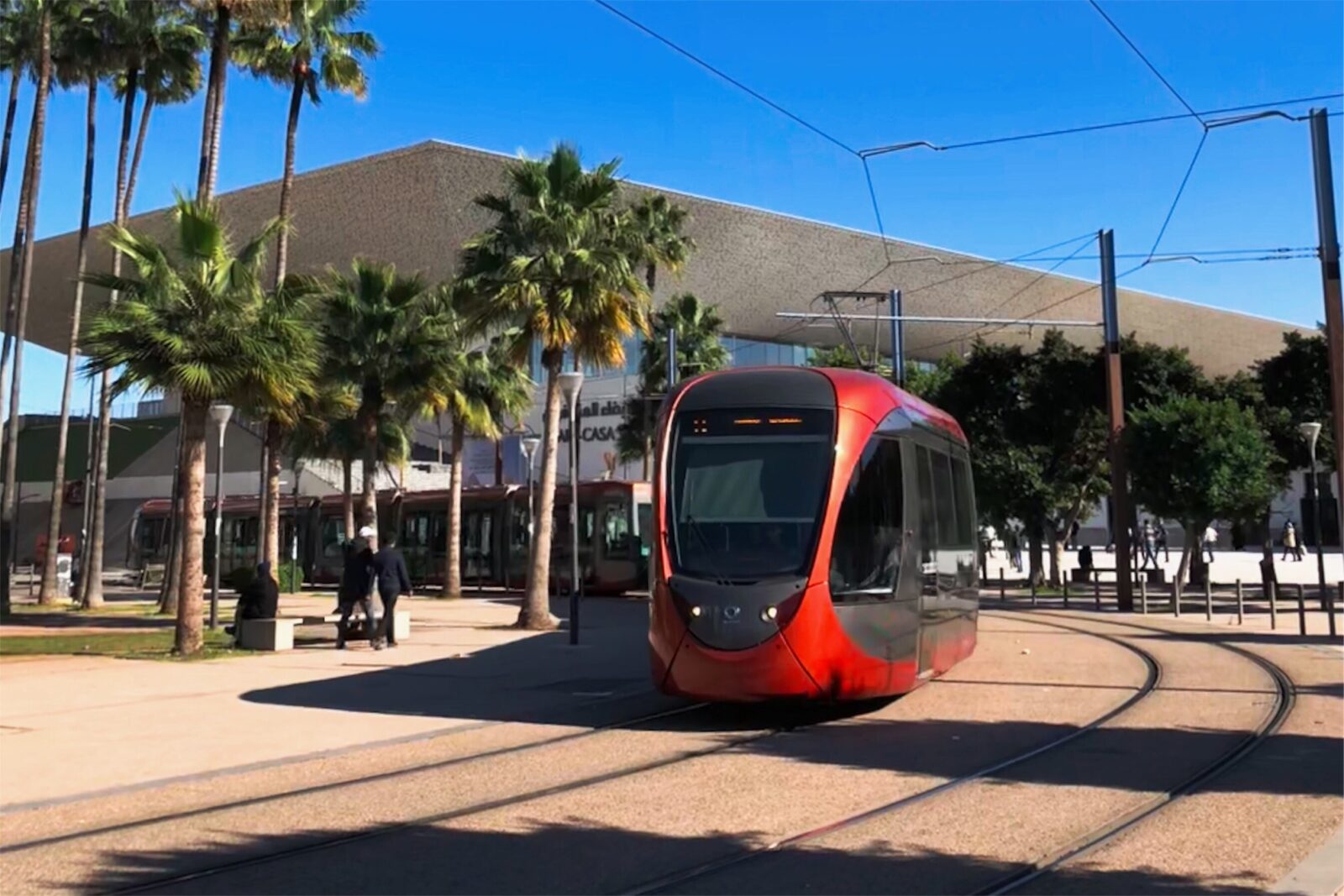 Plan du transport en commun à Casablanca