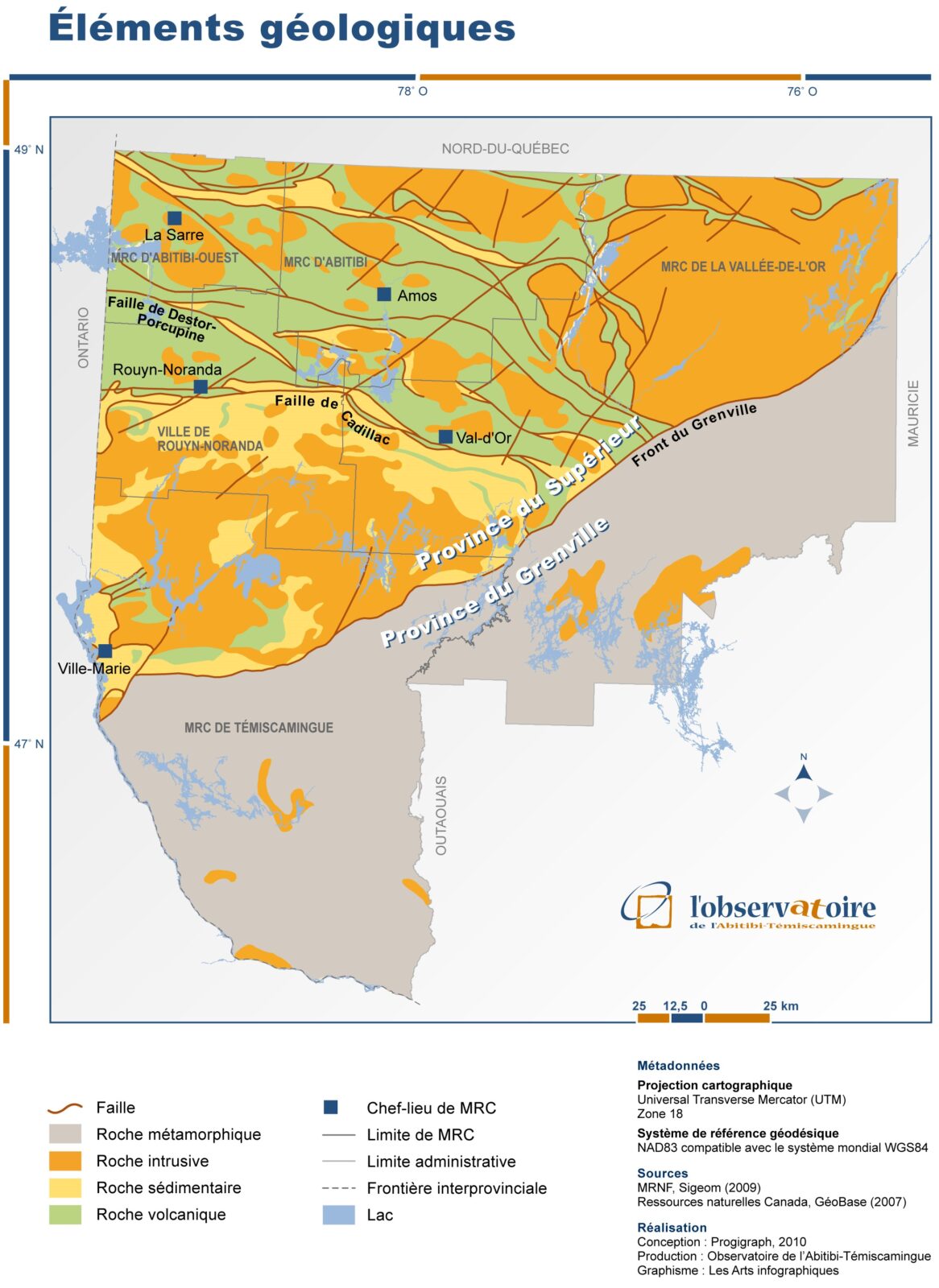 Géographie de l'Abitibi-Témiscamingue
