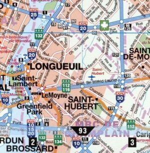 Carte de Longueuil