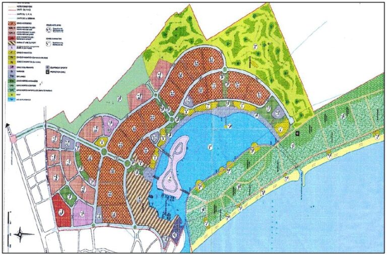 Carte touristique du gouvernorat de Sousse