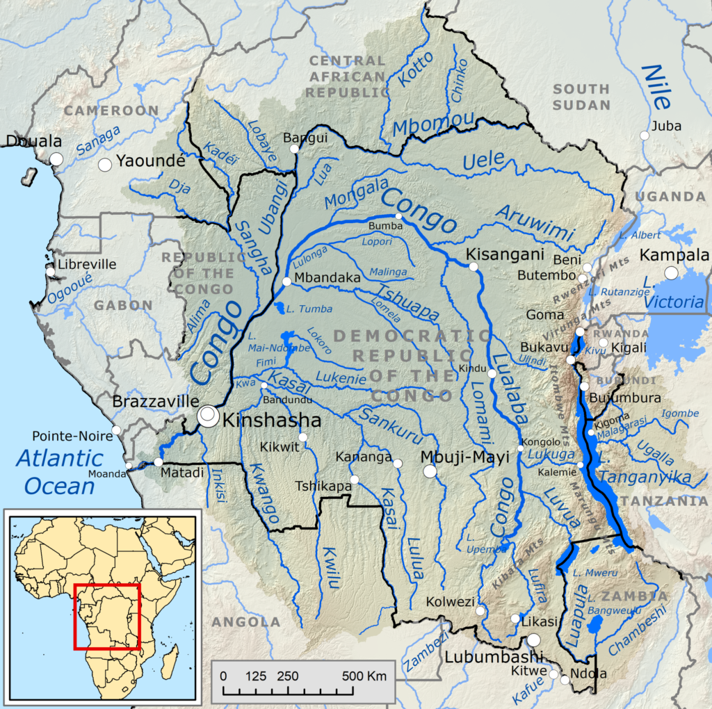 Quels sont les fleuves et rivières d'Afrique