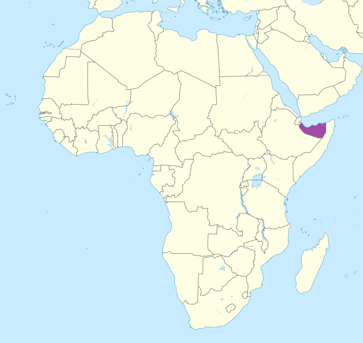 Où se trouve le Somaliland