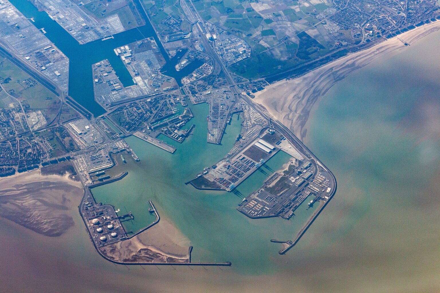Carte de Zeebruges