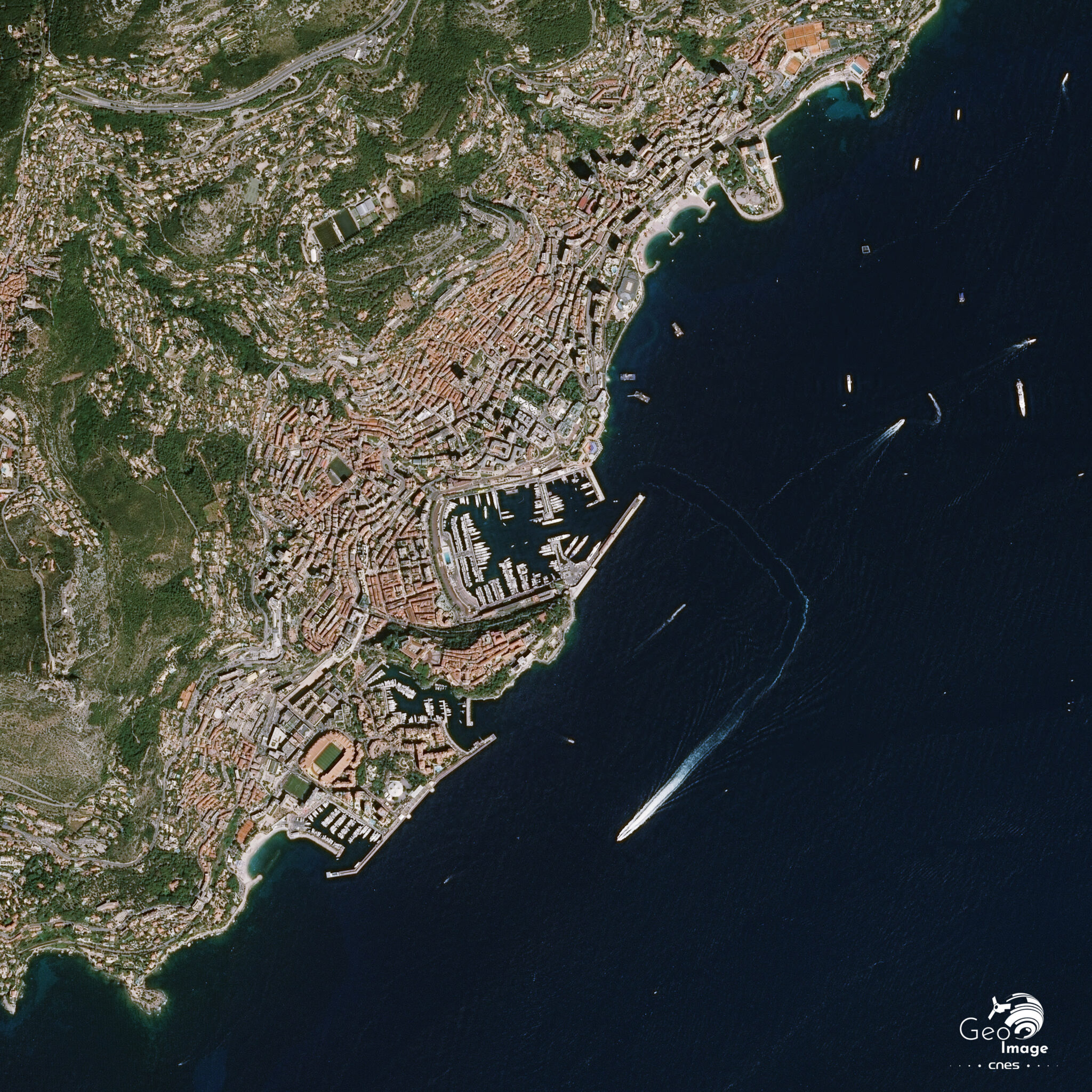 Carte de Monaco